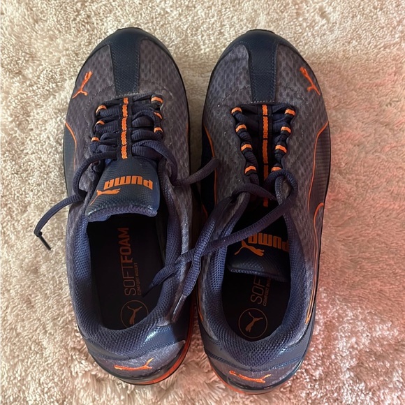 Puma | Shoes | Puma Mens Soft Foam Shoes Blueorange | Poshmark